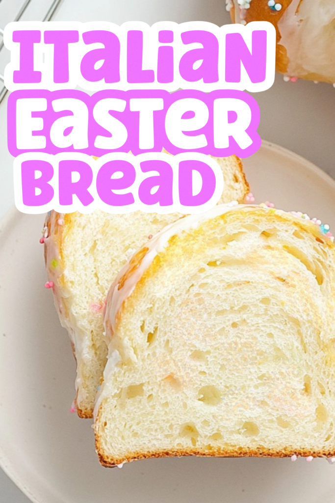 Best Vanilla Glazed Easter Bread