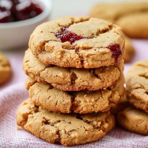 Easy & Fun Peanut Butter and Jam Cookies