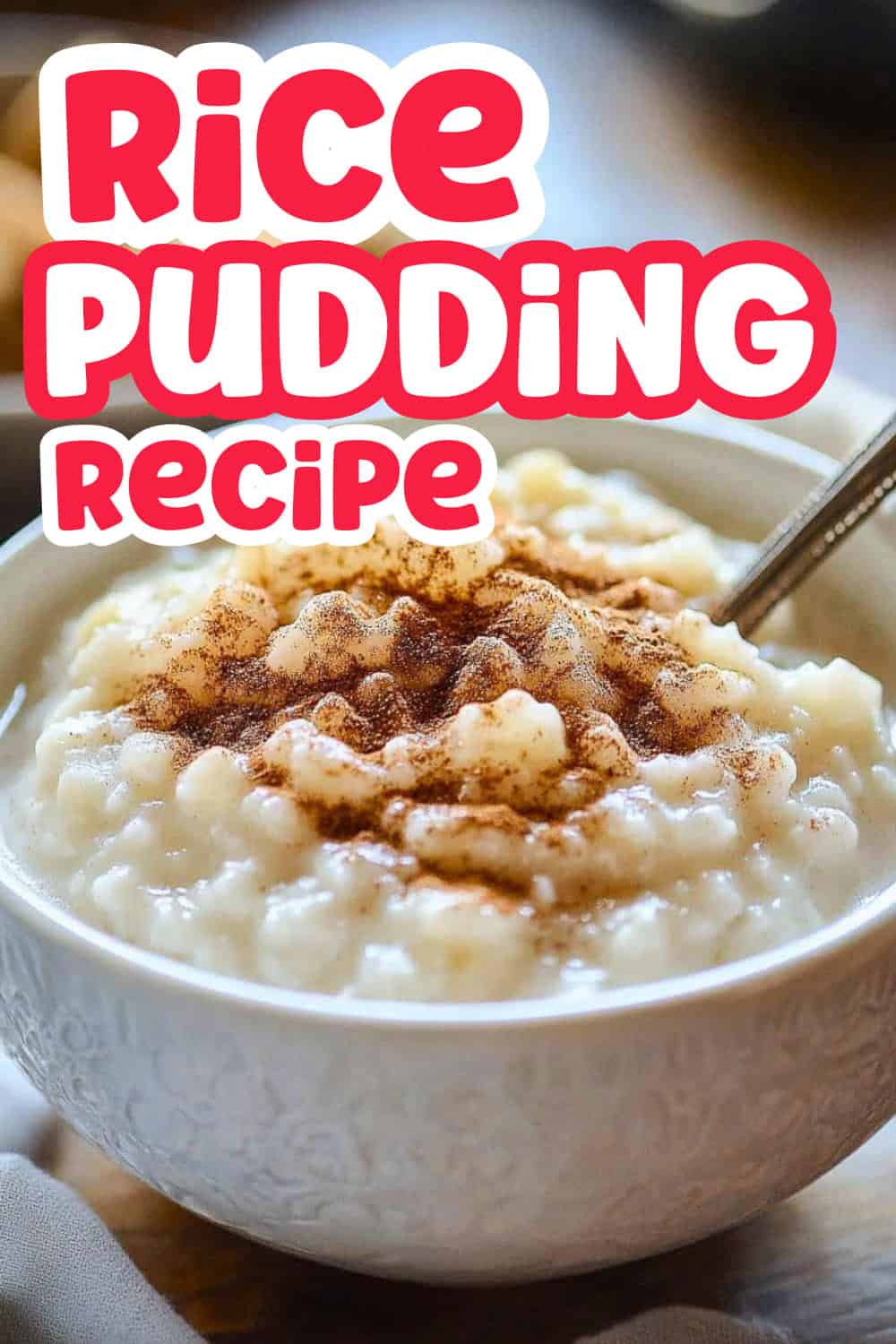 Grandma's Rice Pudding with Cooked Rice
