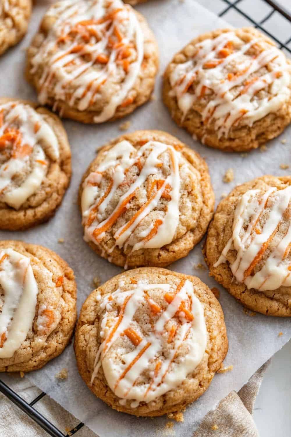 Easy Carrot Cake Cookies