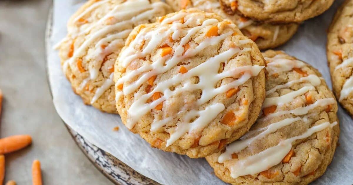 Easy Carrot Cake Cookies