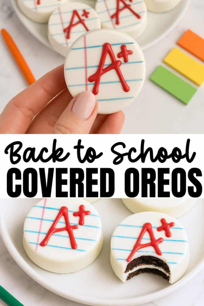 Back to School Covered Oreos