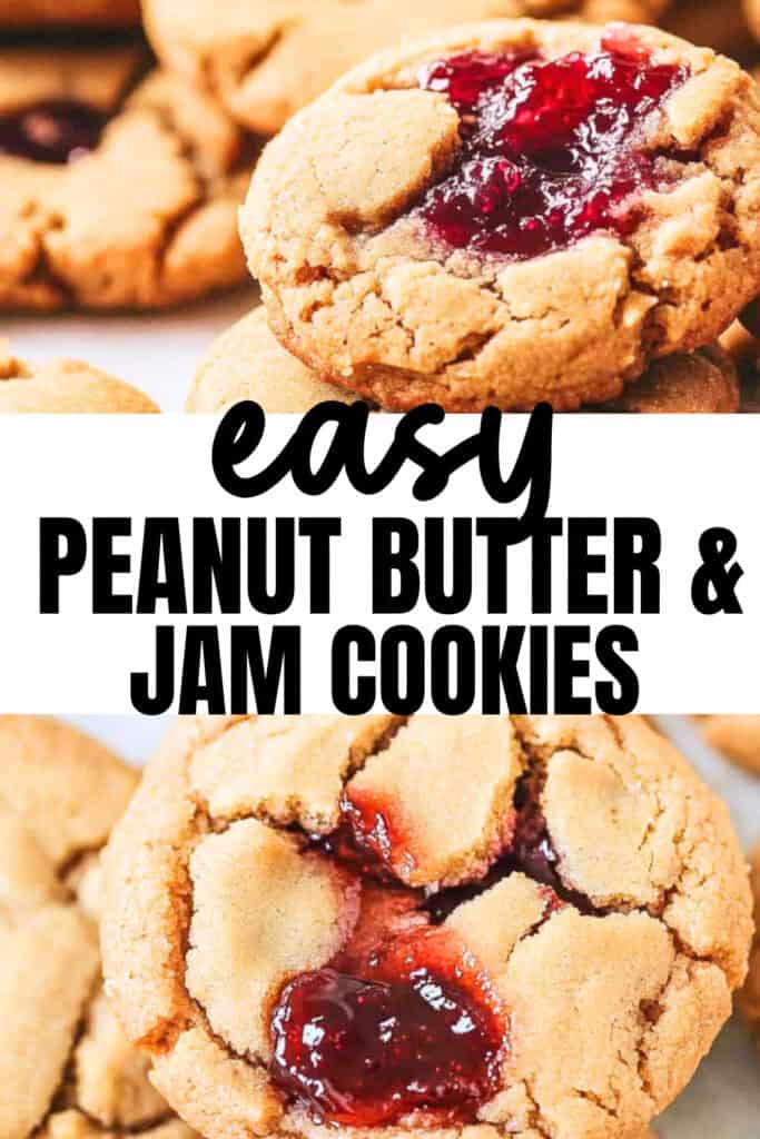 Easy & Fun Peanut Butter and Jam Cookies