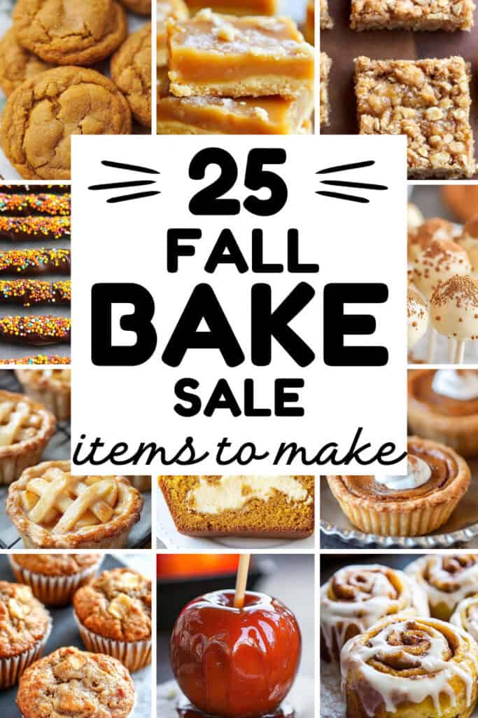 25 Delicious Fall Bake Sale Ideas To Make