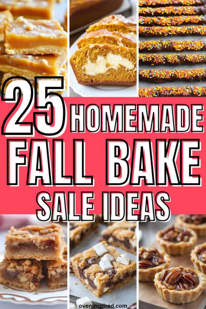 25 Delicious Fall Bake Sale Ideas To Make