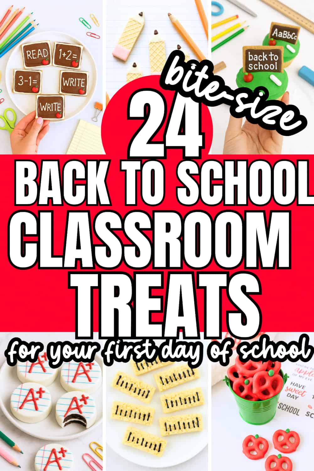 24 Cute School Treats for a Classroom Party