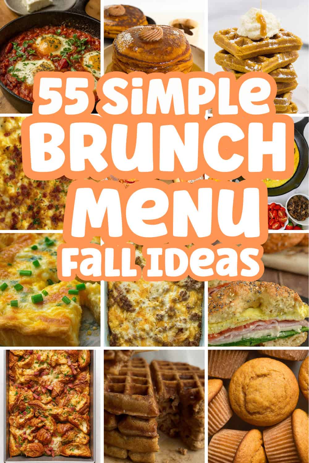 55 Cozy & Warm Fall Brunch Ideas