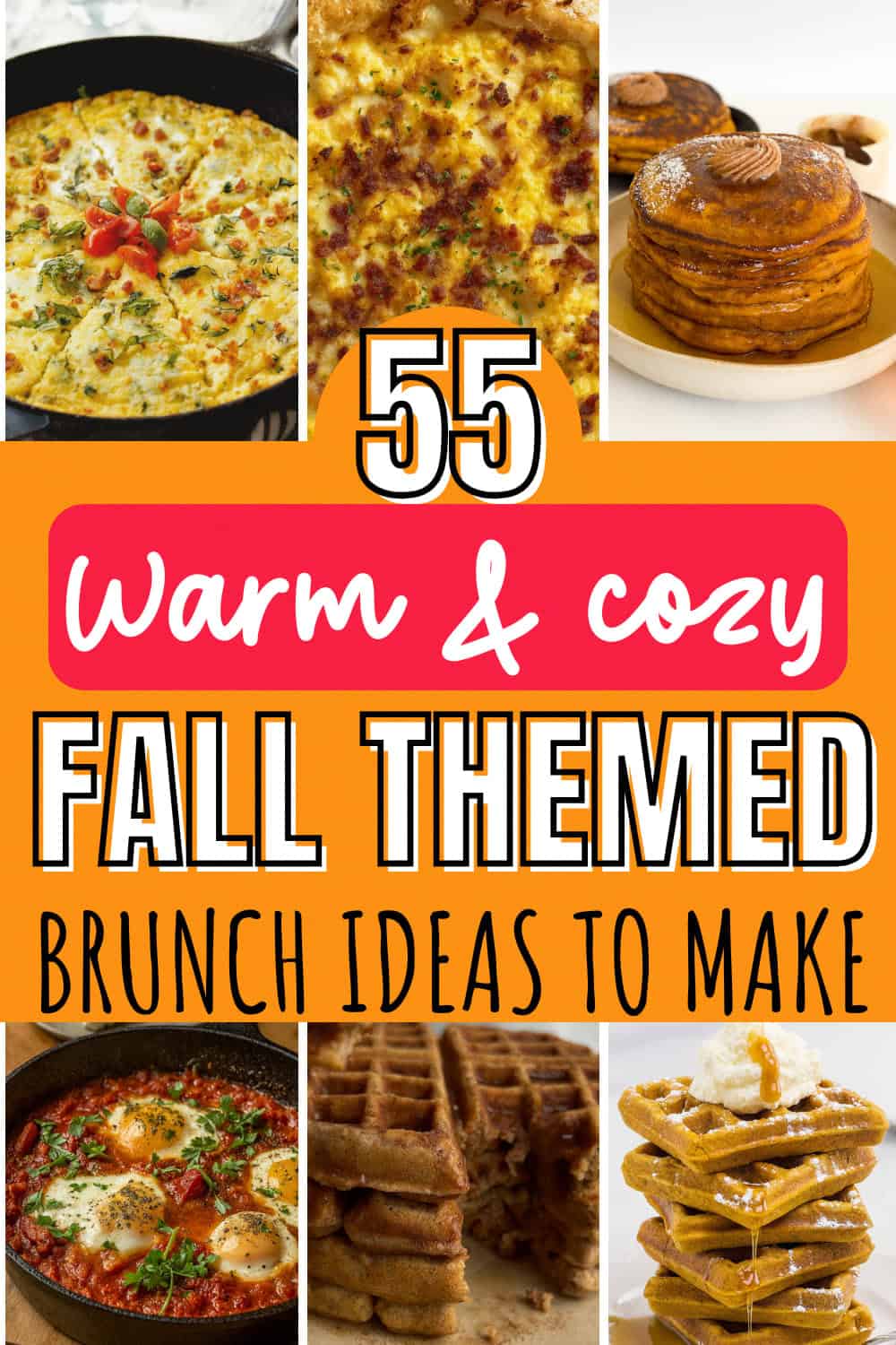 55 Cozy & Warm Fall Brunch Ideas