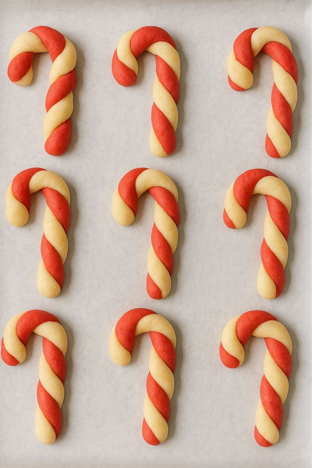 Fun Candy Cane Cookies