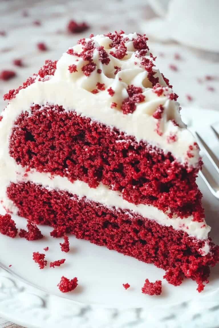 Ultra Soft & Moist Red Velvet Cake