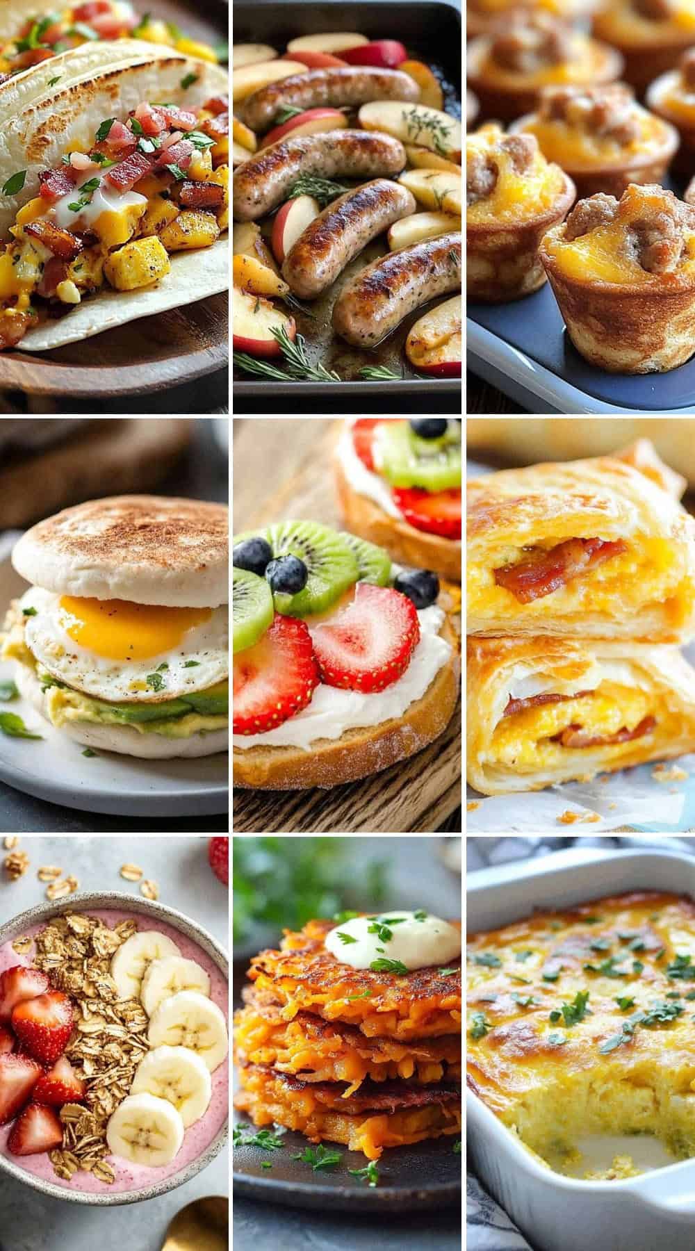 24 Quick & Healthy Breakfast Recipes