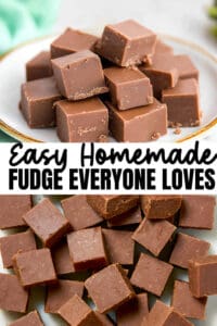 Easy Homemade Fudge