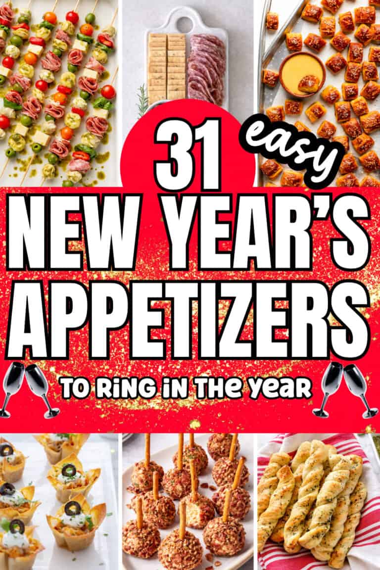 31 New Years Appetizers to Ring in 2026