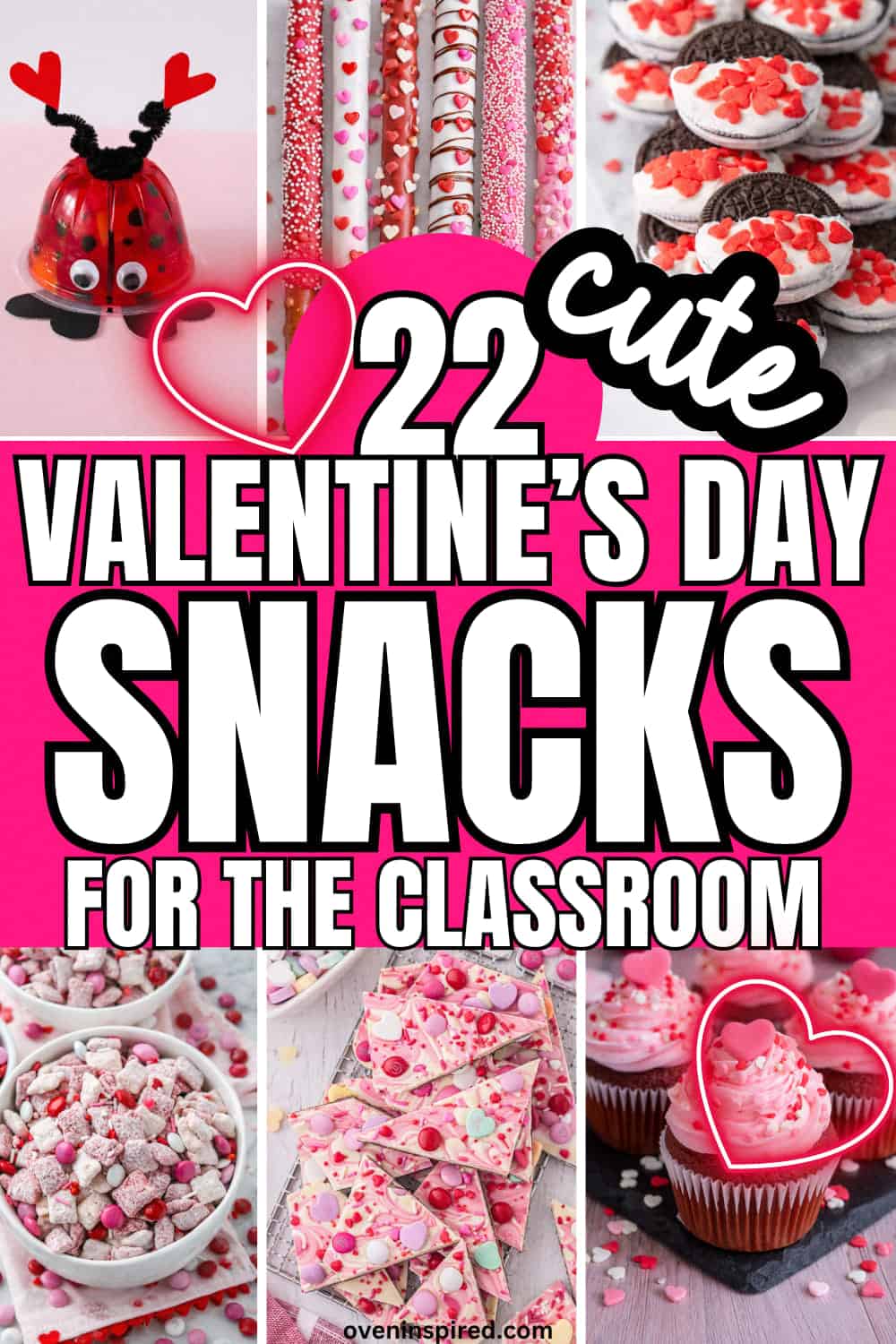22 Cute Valentines Day Snacks (for the Classroom)