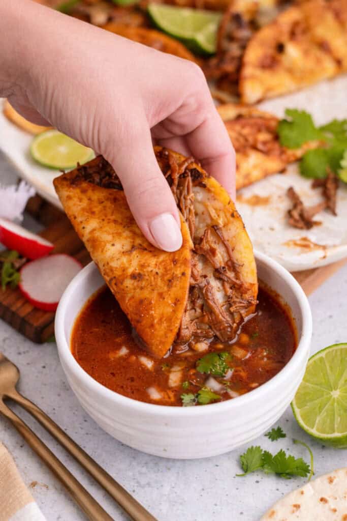 Authentic Mexican Birria Crockpot Recipe